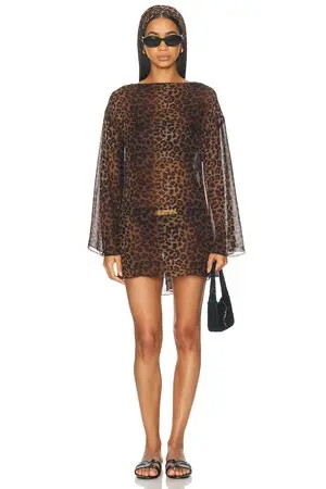 VIX PAULA HERMANNY Tammy Short Dress - Multi