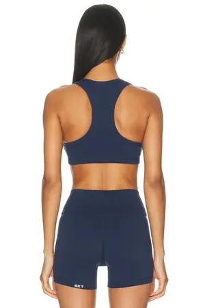 SET ACTIVE Sportbody Sporty Gym Bra In Navy