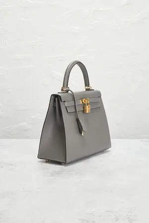 Hermès Madame Kelly 25 Handbag - Gris