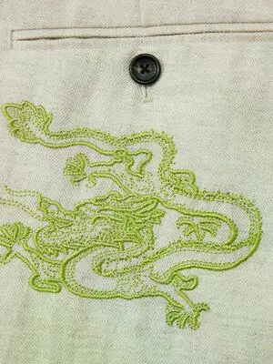 Shanghai Tang Embroidered Shorts
