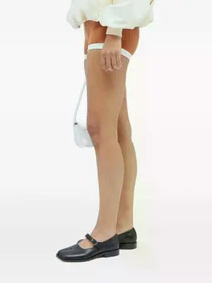 PRAYING Text-print Shorts
