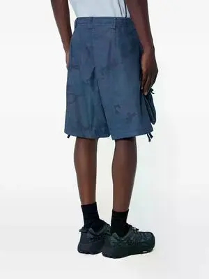 Stone Island Ripstop Camouflage Cargo Shorts