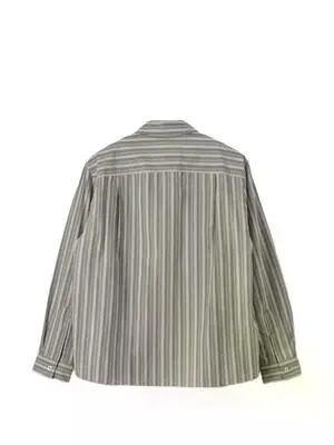 MARGARET HOWELL Overall Striped Shirt - Grey