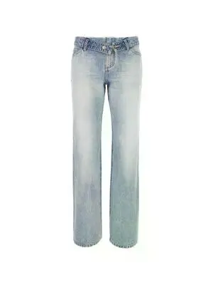 Alexander McQueen Faded-effect Jeans - Blue