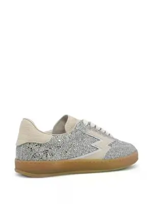 MOA CONCEPT Club Deluxe Glitter Sneakers - Silver