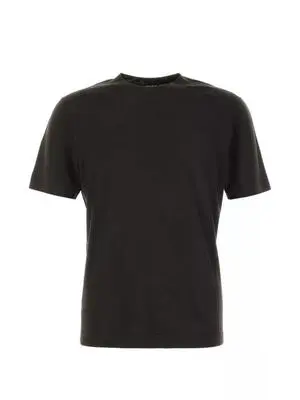 Zegna Short-sleeved T-shirt - Brown