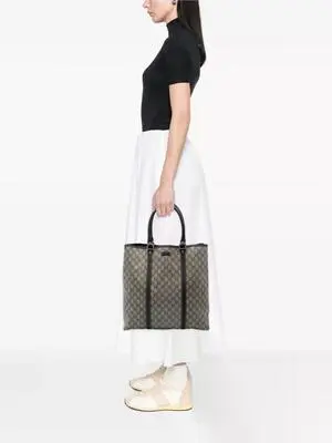 Gucci Gg Supreme Joy Vertical Tote Bag - Neutrals
