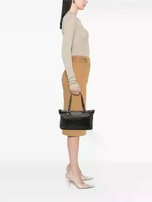 Gucci Ssima Abbey D Ring Tote Bag - Black
