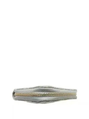 LOUIS VUITTON 2021-2026 Monogram Denim Zippy Purse Coin Pouch - Grey