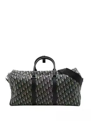 Dior Silver Tone Travel Bags For Women