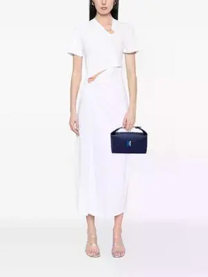 Hermès Large Toile Bride A Brac H Pavillon Case Vanity Bag