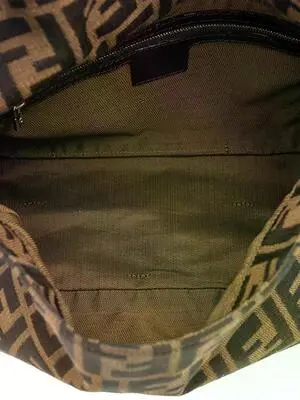 Fendi Zucca Canvas Mamma Forever Shoulder Bag