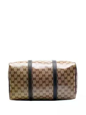Gucci Medium Gg Crystal Joy Boston Bag - Neutrals