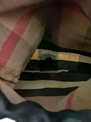 Burberry 2000-2017 Mega Check Canvas Drawstring Backpack