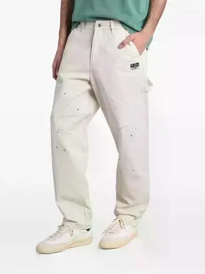 EVISU Seagull-print Trousers