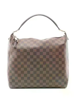 LOUIS VUITTON 2014 Damier Ebene Portobello Pm Shoulder Bag - Brown