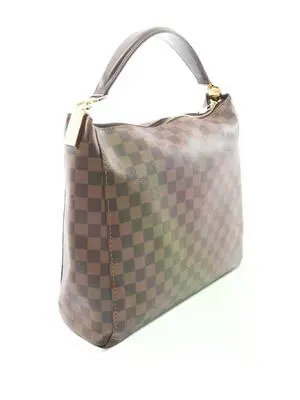 LOUIS VUITTON 2014 Damier Ebene Portobello Pm Shoulder Bag - Brown