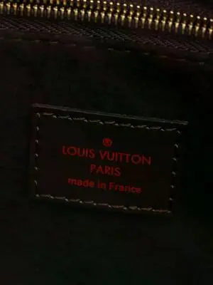 LOUIS VUITTON 2014 Damier Ebene Portobello Pm Shoulder Bag - Brown