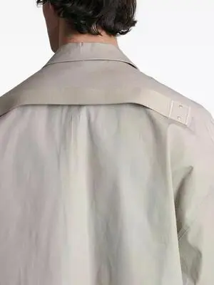 Rick Owens Magnum Tommy Chest-pockets Cotton Shirt
