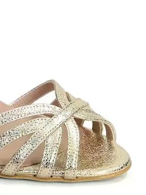 ANNIEL Metallic Strappy Sandals