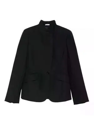 Alexander McQueen High-neck Single-button Jacket