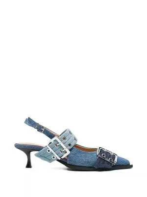 Ganni Kitten Heel Pumps