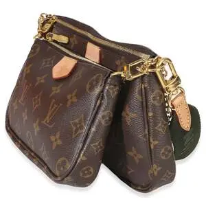 LOUIS VUITTON Monogram Multi Pochette Accessories - Brown