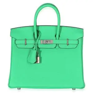 Hermès Vert Comics Togo Birkin 25 Phw - Green