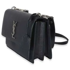Saint Laurent Monogram Sunset Shoulder Bag - Blue