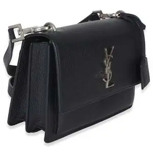 Saint Laurent Monogram Sunset Shoulder Bag - Blue