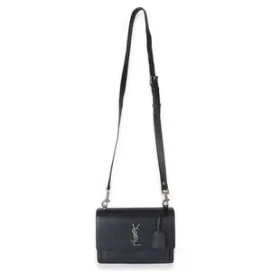 Saint Laurent Monogram Sunset Shoulder Bag - Blue