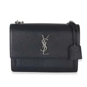Saint Laurent Monogram Sunset Shoulder Bag Blue