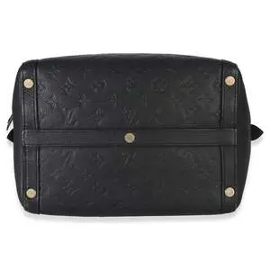 LOUIS VUITTON Monogram Empreinte Marais Mm - Black