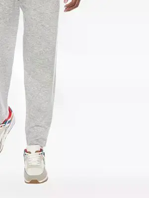 Brunello Cucinelli Drawstring Knit Track Pants - Grey