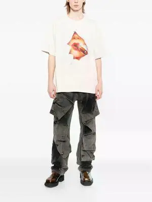 MELT Cigarette-print T-shirt