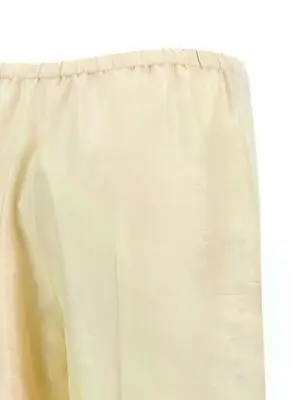 THE ROW Silk Shantung Trousers