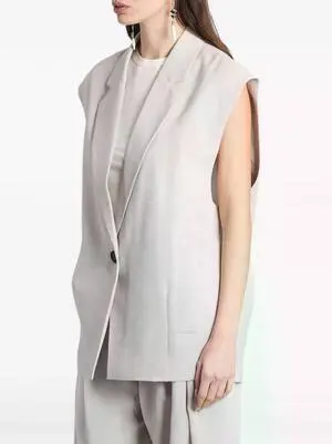 IRO PARIS Soledad Sleeveless Jacket - Grey