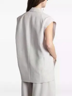 IRO PARIS Soledad Sleeveless Jacket - Grey