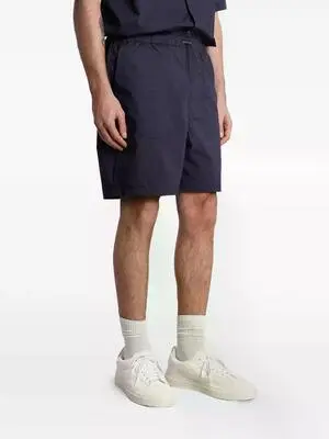 ROBERTO COLLINA Drawstring-waistband Cotton Shorts - Blue