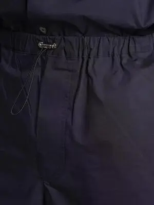ROBERTO COLLINA Drawstring-waistband Cotton Shorts - Blue