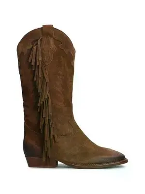 Gisel Moire Boots For Women