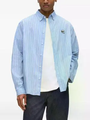 Karl Lagerfeld Ikon Stripe Relaxed Shirt