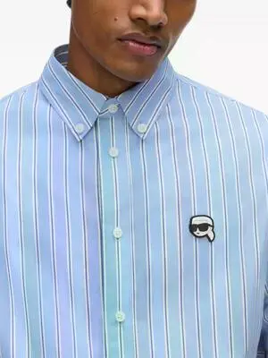Karl Lagerfeld Ikon Stripe Relaxed Shirt