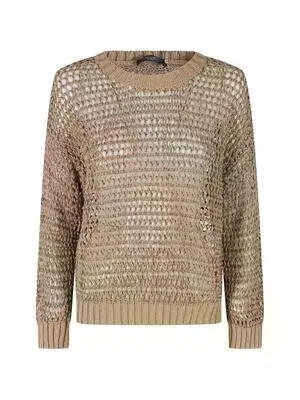 Max Mara Open-knit Sweater