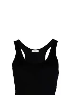 AGOLDE Maria Ribbed Bodysuit - Black
