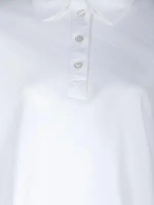 Citizens Of Humanity Lowen Cropped Polo Shirt - White