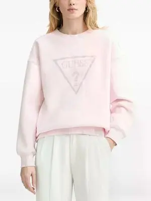 Guess Ribbed Sweatshirts Hoodies For Women