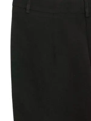 SIMONA CORSELLINI Straight-leg Trousers - Black