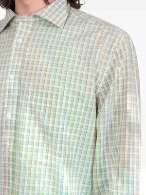 Gimaguas Ruben Check-print Shirt - Neutrals