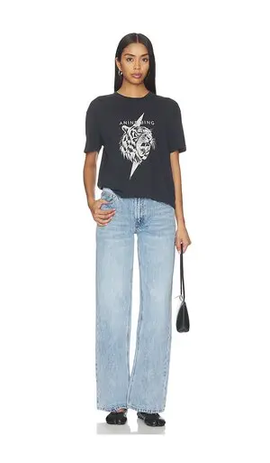 ANINE BING Tiger Graphic T-shirt
